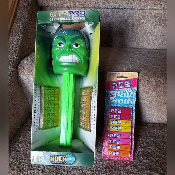 Marvel | Toys | New Hulk Giant Pez Dispenser | Poshmark
